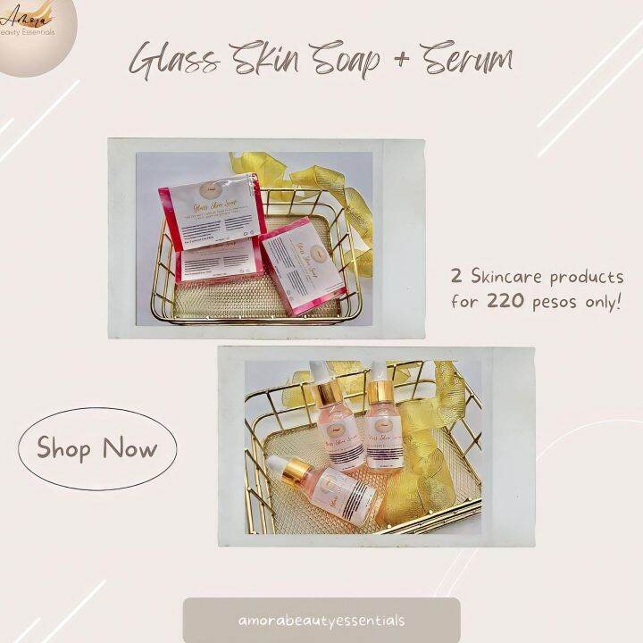 Glass Skin Serum + Glass Skin Soap | Lazada PH