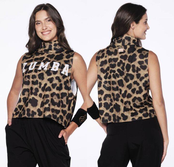 United By Zumba Crop Mesh Tank (เสื้อครอปออกกำลังกายซุมบ้า) | Lazada.co.th