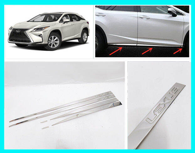 Lexus RX200T / RX350 / RX450H 2016 -2019 Body Side Door Molding Trim ...