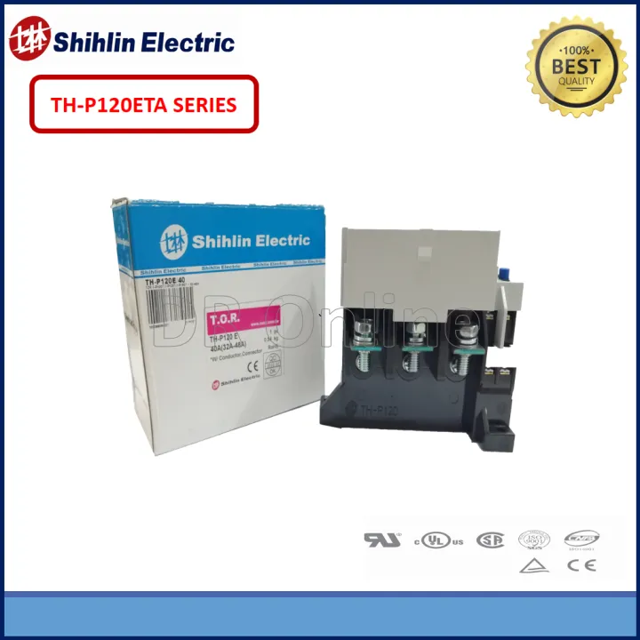 Shihlin Thermal Overload Relay TH-P120E Series For Contactor Use S ...