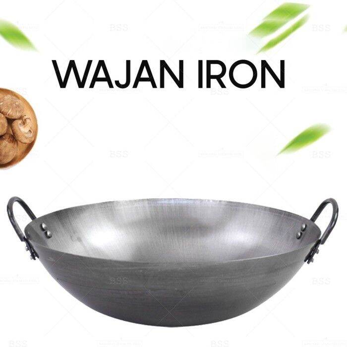 Wajan Besar Jumbo Iron Besi Penggorengan 73cm 80cm Kuali Goreng Wok | Lazada Indonesia