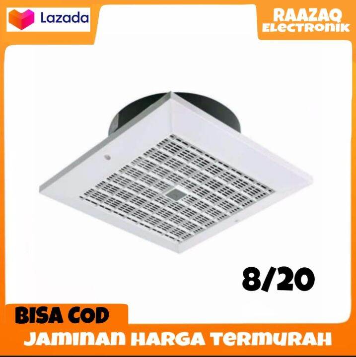 MASPION CEF20 Ceiling Exhaust Hexos Heksos Fan Ukuran 8 inch | Lazada ...