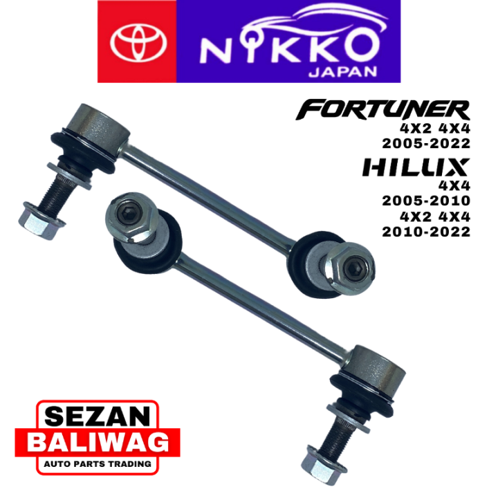 NIKKO JAPAN FRONT STABILZER LINK SET TOYOTA FORTUNER HILUX 2005-2023 ...