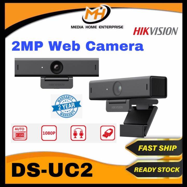HikVision 2MP Web Camera DS-UC2 (Pro Series) - 1080p, Auto Focus, Dual ...