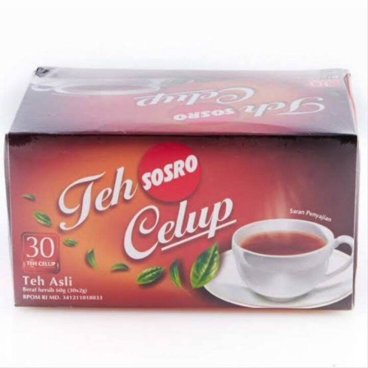 Teh Celup Sosro isi 30 - PACK | Lazada Indonesia