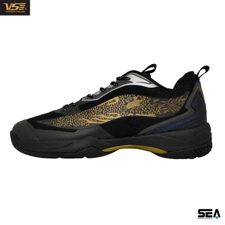 VENSON รองเท้าแบดมินตัน รุ่น (Kirin) VS200 A Black รุ่นท็อปสุด วัสดุและ ...