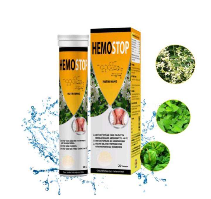 Hemostop Hemorrhoid Effervescent Tablets | Lazada PH