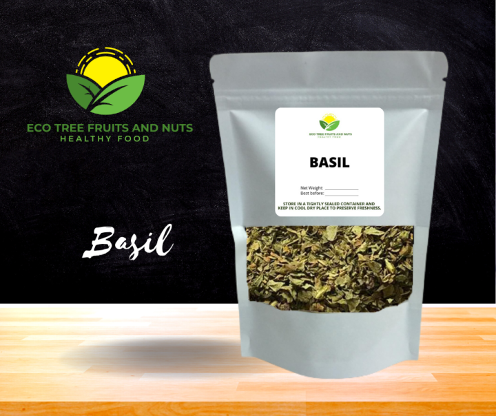 Dried Basil Leaves in Resealable Pouch for cooking | Lazada PH