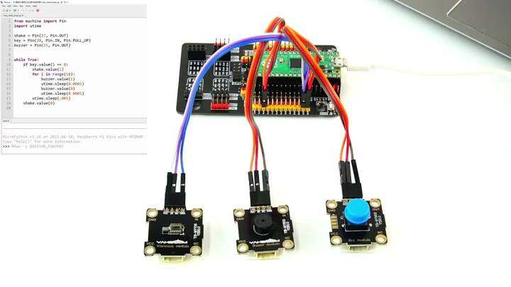 Yahboom Sensor Starter Kit Learning Kit for Raspberry Pi Pico STEM DIY ... Yahboom Sensor Starter Kit Learning Kit for Raspberry Pi Pico STEM DIY ...