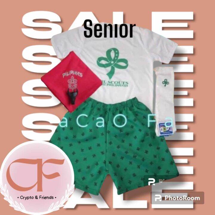 C&F'S NEW SCOUTING UNIFORM FOR GIRLS TYPE B SENIOR SET | Lazada PH