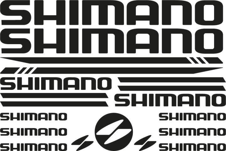SHIMANO BIKE FRAME DECALS | Lazada PH