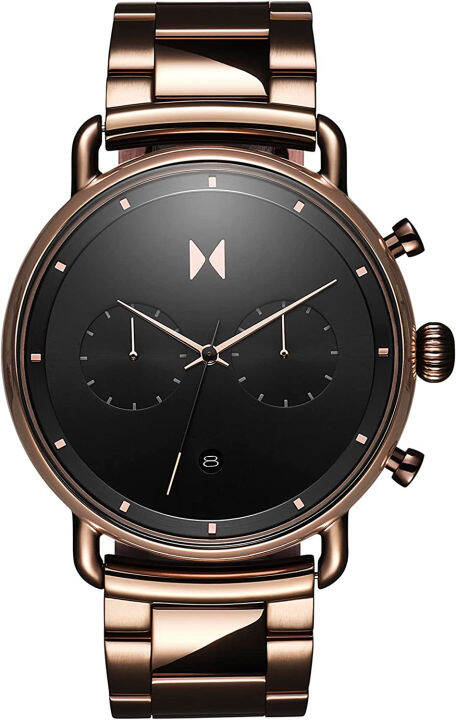MVMT Blacktop Men's Analog Chronograph Watch 47 MM Maple Frost | Lazada ...