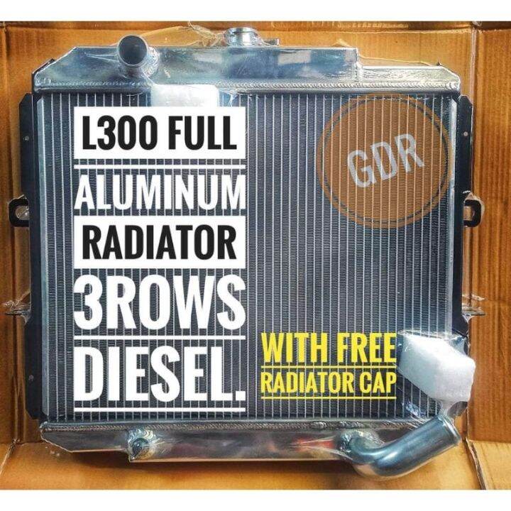 L300 full alum radiator 3rows diesel FB VERSA VAN . MalaysiaW/ FREE RAD ...