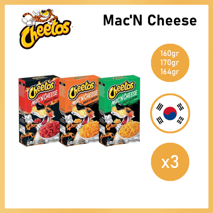 Cheetos Macn Cheese Flamin Hot Flavor 160gr Bold And Cheesy Flavor