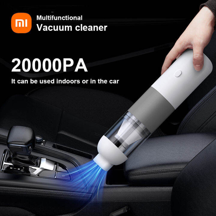 Xiaomi เครื่องดูดฝุ่นแบบชาร์จมือถือเครื่องดูดฝุ่นยานยนต์สำหรับรถยนต์ Mi 20000PA Wireless Dust ...