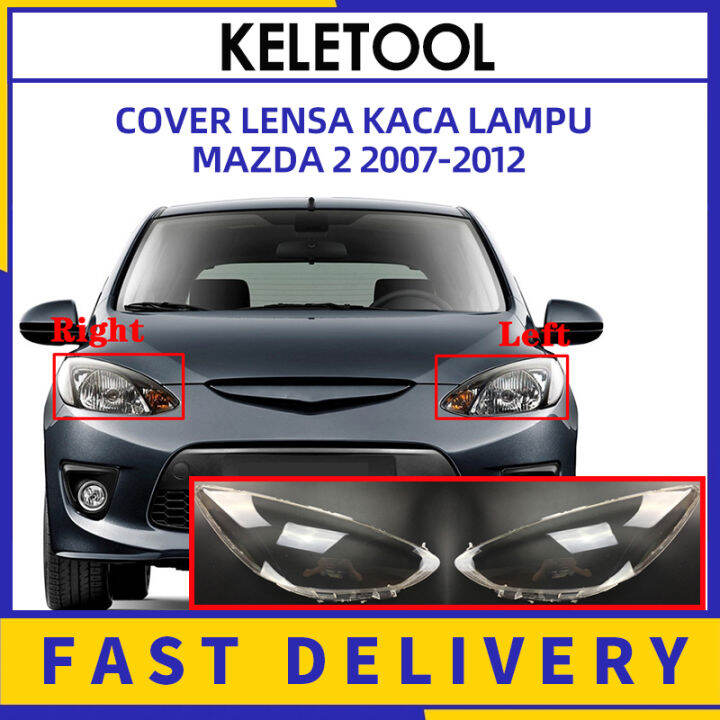 Cover Lensa Kaca Lampu Mazda 2 2007-2012 Penutup Lensa Kaca Lampu Mobil ...