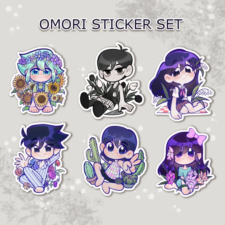 OMORI Sticker set package | Lazada PH