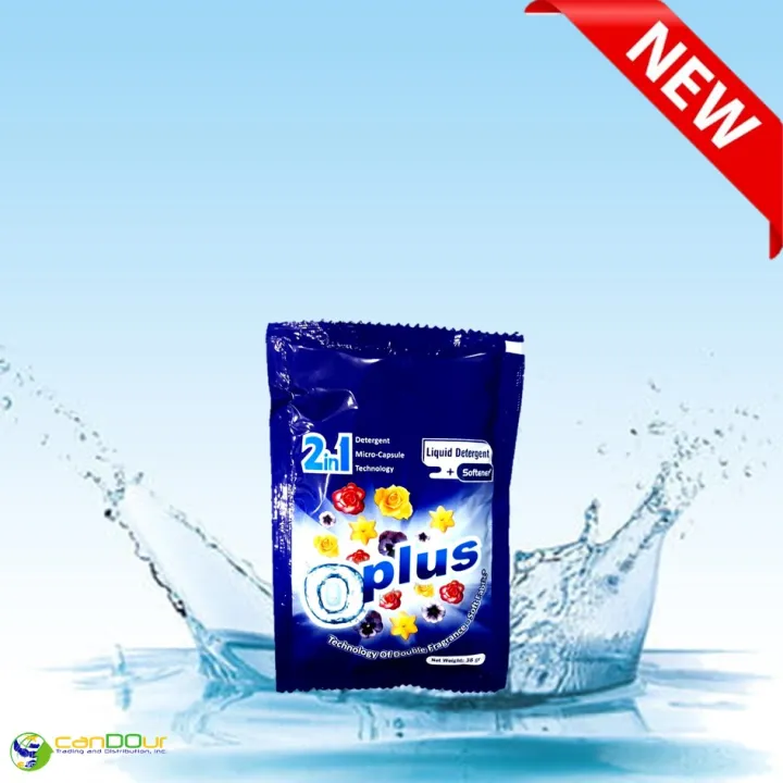 OPLUS 2n1 Liquid Detergent with FABCON 37ml / Murang Sabon Panlaba ...
