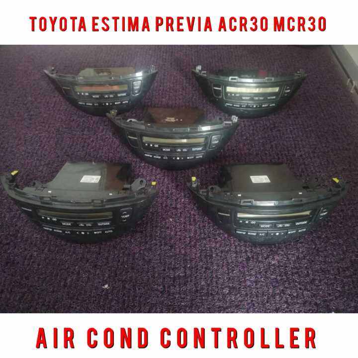 🇯🇵🇯🇵 Toyota Estima Previa ACR30 MCR30 Air Cond Controller / Aircond ...