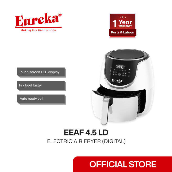 Eureka Electric Air Fryer Digital 4.5L & 7.0L | Lazada PH