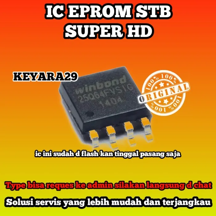 ic eprom stb super hd siap pakai | Lazada Indonesia