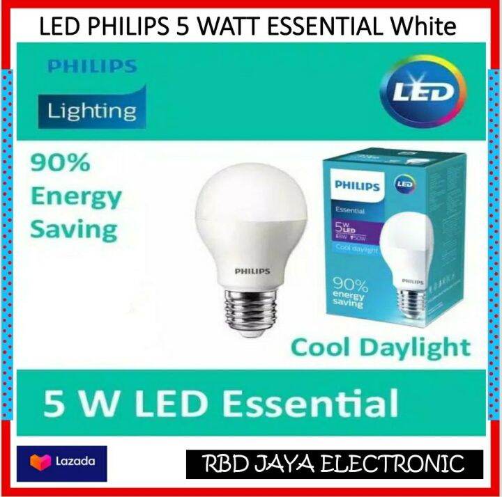 Lampu LED Philips Essential 5 watt | Lazada Indonesia