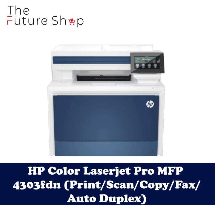 *New Model* HP Color LaserJet Pro MFP 4303fdn Printer (5HH66A) - Print ...