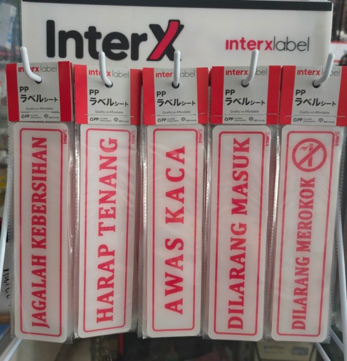Sticker Sign Akrilik Safety/Papan Tanda Signage/Sign Board/Papan Sign ...