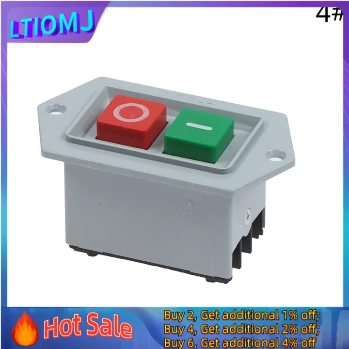 Start Stop Push Button Switch on/off Table Drill Grinder Cutting ...