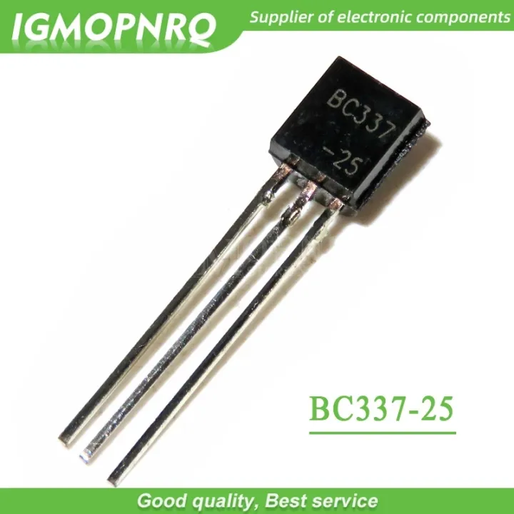 100pcs/lot Low voltage and low noise transistors C33725 BC337-25 TO-92 ...