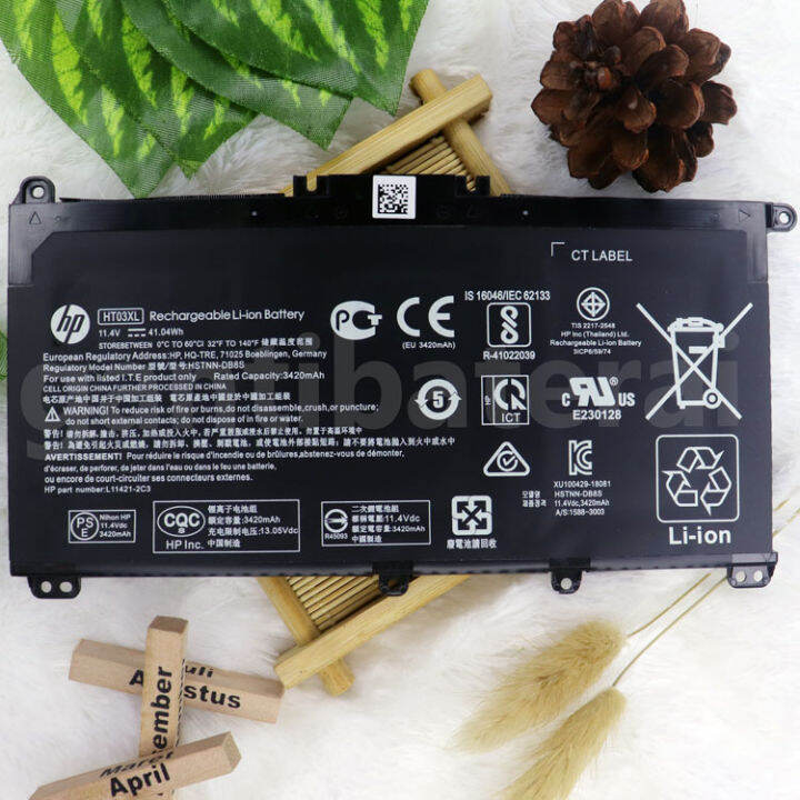 Original Baterai Laptop HP 14s-dk0076au HT03 HT03XL | Lazada Indonesia