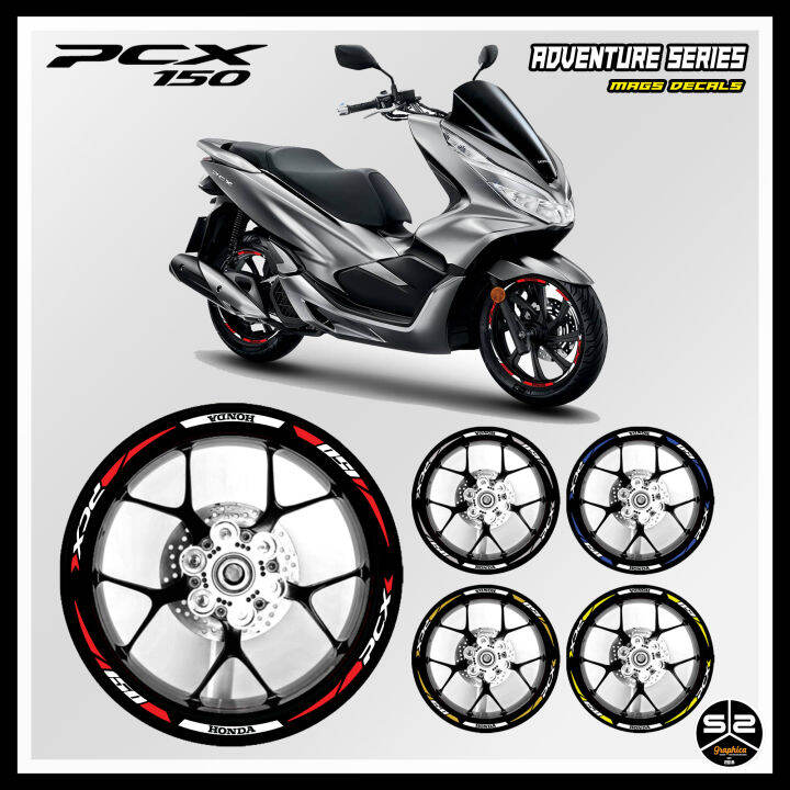 Honda PCX Mags Decals - Adventure Series (Pair for 2 Rims) | Lazada PH