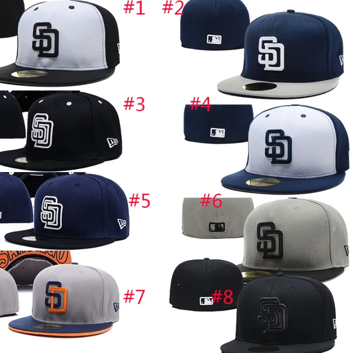 Ready Stock MLB Fitted hats Baseball Caps golf hat Hip hop hat San ...