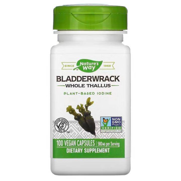 Bladderwrack, 580 mg, 100 Vegan Capsules | Lazada PH