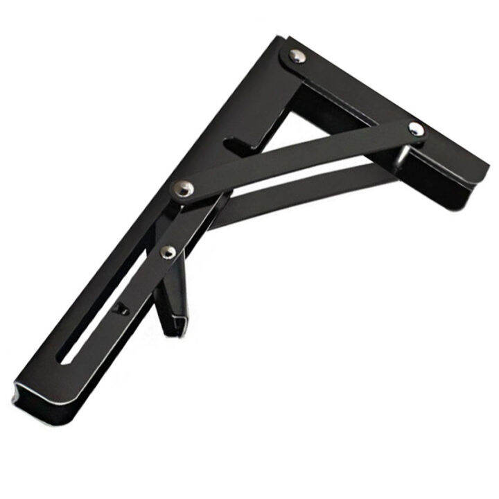 2PCS Triangle Folding Angle Bracket Heavy Support Adjustable Wall ...