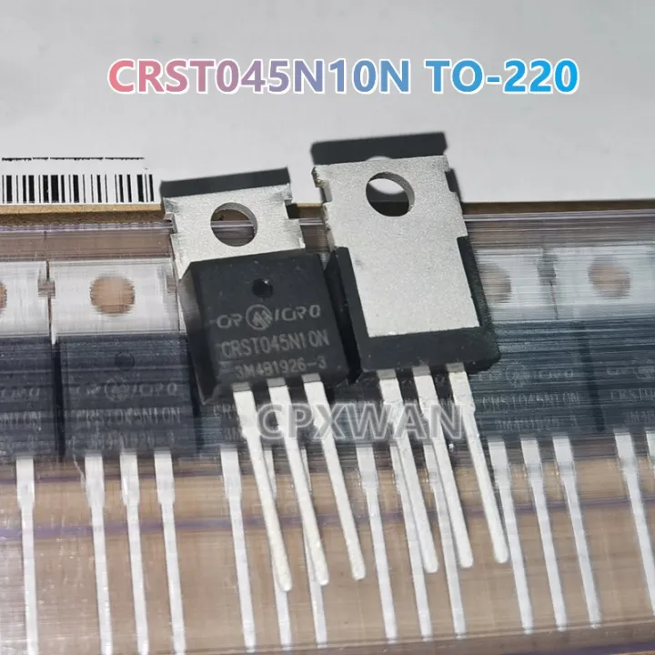 10pcs CRST045N10N TO-220 045N10N TO220 100V/120A N-channel MOSFET transistor New Original ...
