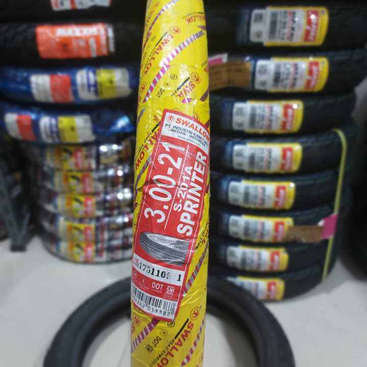 Ban Motor Chopper Ring 21 Swallow 3.00-21 Sprinter S-201 Tube Type ...