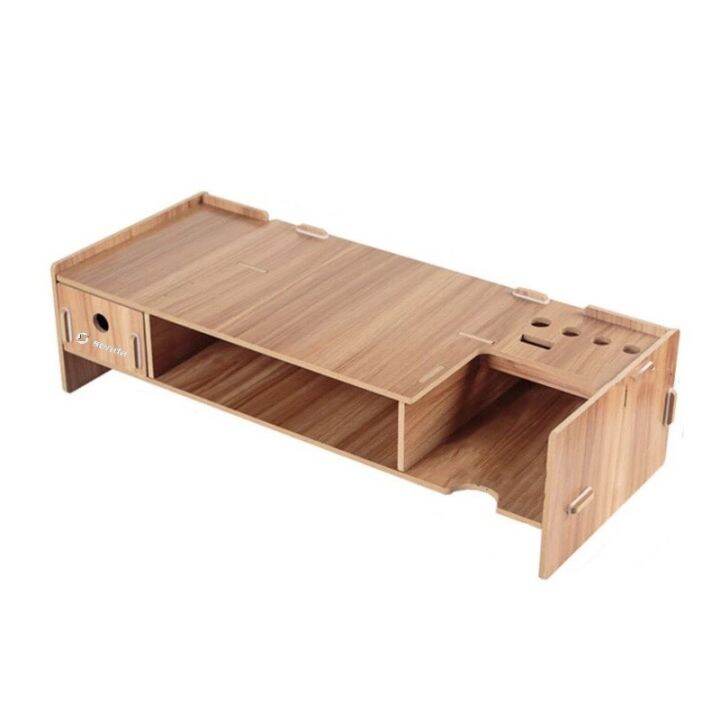 ESN TB-01 DIY Multifunctional Wood Desktop Monitor Riser Desk | Lazada PH