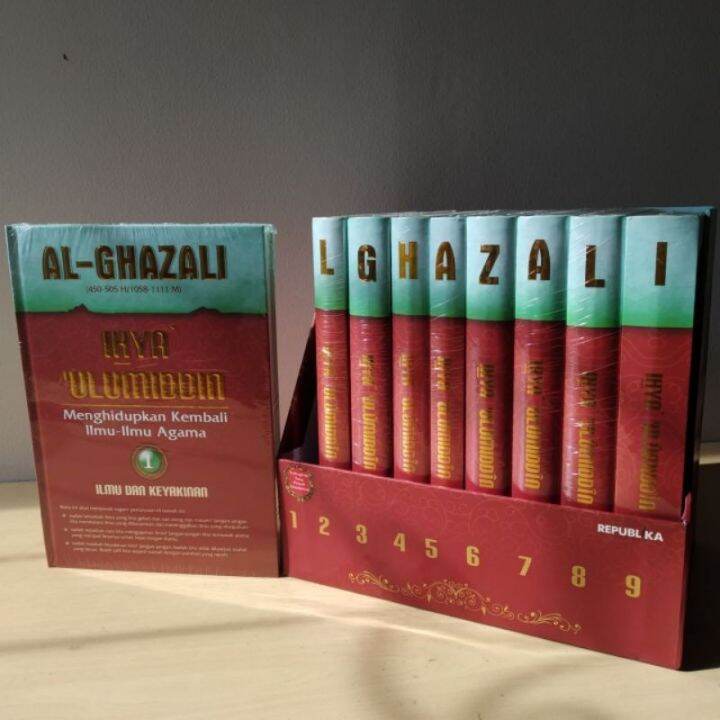 Buku Agama Islam - Paket Ihya Ulumiddin JILID LENGKAP 1-9 - Republika Penerbit - Original ...