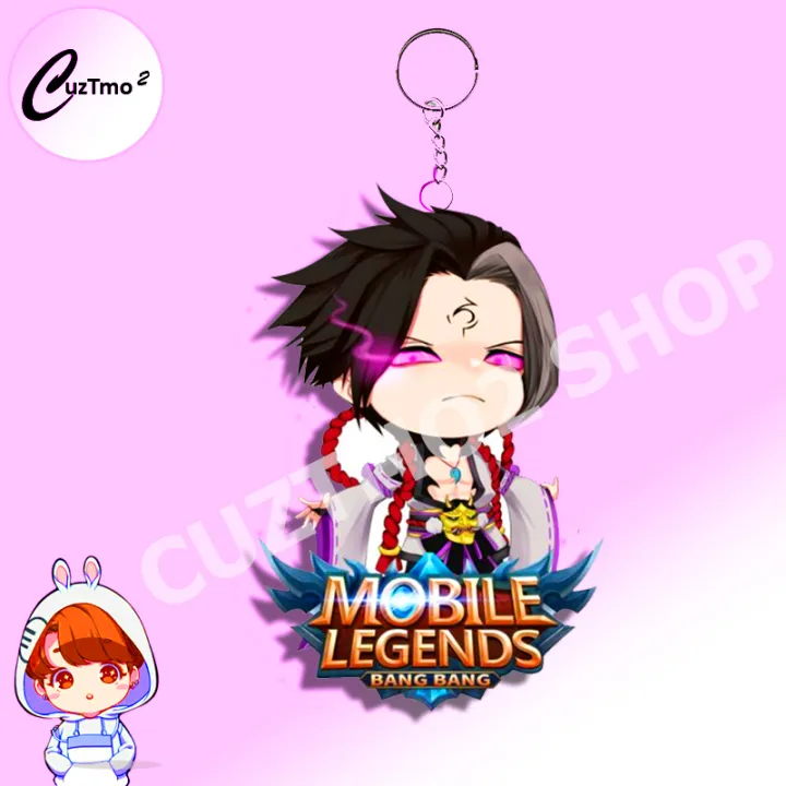 VALE Cute Mage Mobile Legend Chibi Customize Keychain Key Chain Made In ...