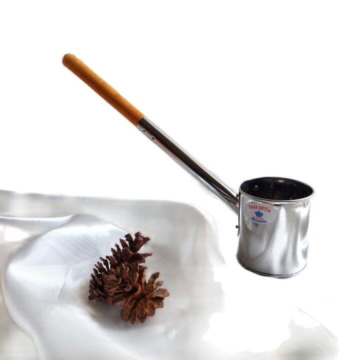 Gayung Air Stainless Panjang Gagang Kayu / Gayung Tradisional | Lazada ...