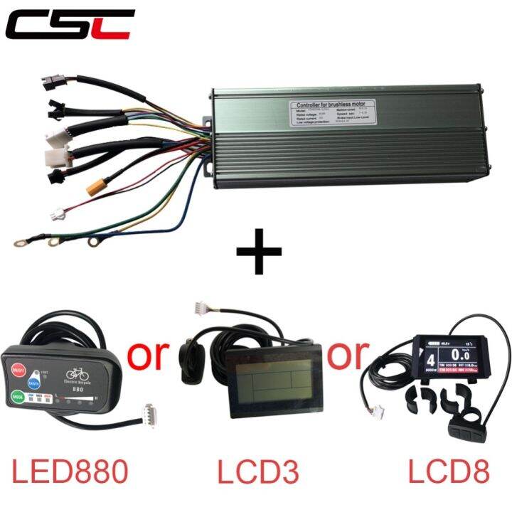 Electric Bike 45A 48V 1500W/2000W DC Sine Wave Brushless Bicycle 18 ...