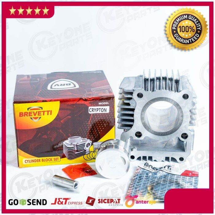 Silinder Blok Seher Set Piston KIT Yamaha Crypton Cylinder Block Ori ...