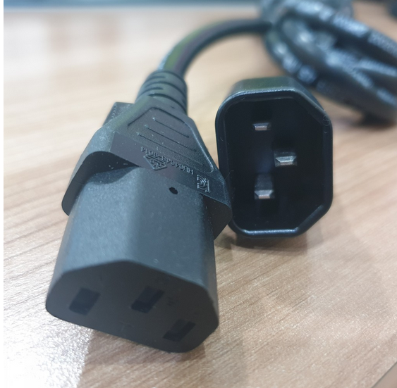 Volex PDU Power Cable C13-C14 3x1.0mm2 Power Cord Extension Cable 2 ...