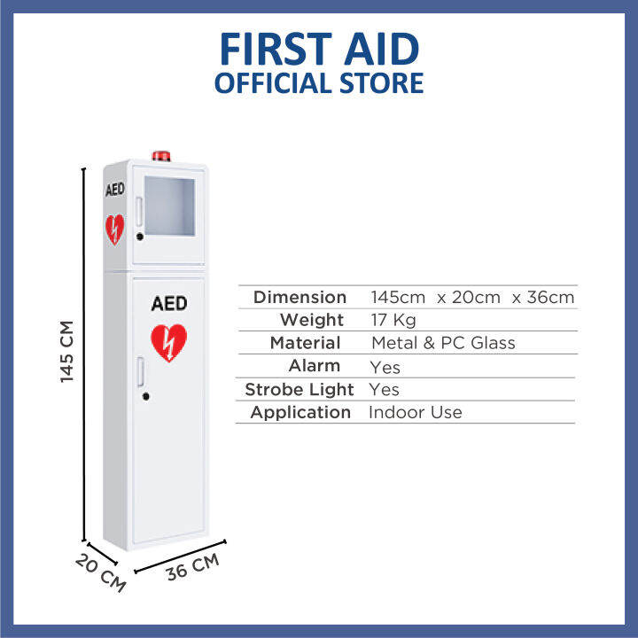 Floor Standing AED Cabinet | Lazada
