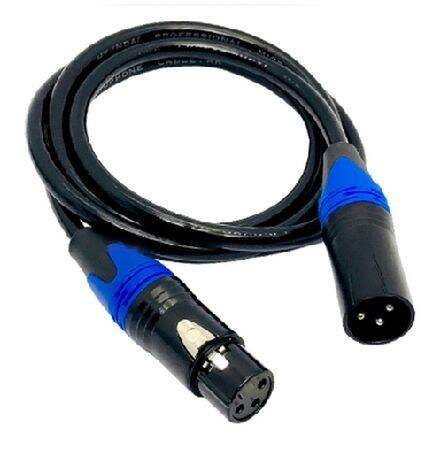 NEW VERSION 3-Pin DMX Cable Male to Female XLR Mic Cable Plug for Audio ...