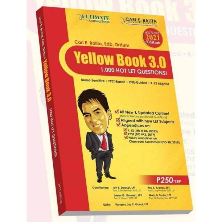 CBRC LET REVIEWER YELLOW BOOK 3.0 (2021 EDITION) | Lazada PH CBRC LET REVIEWER YELLOW BOOK 3.0 (2021 EDITION) | Lazada PH