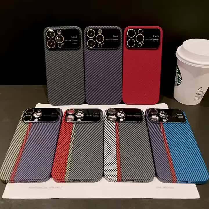 คาร์บอนไฟเบอร์ 14promax เคสศัพท์หน้าต่างบานใหญ่ใช้ได้ 13promax รวมทุกอย่าง PC เคสป้องกัน hot ...