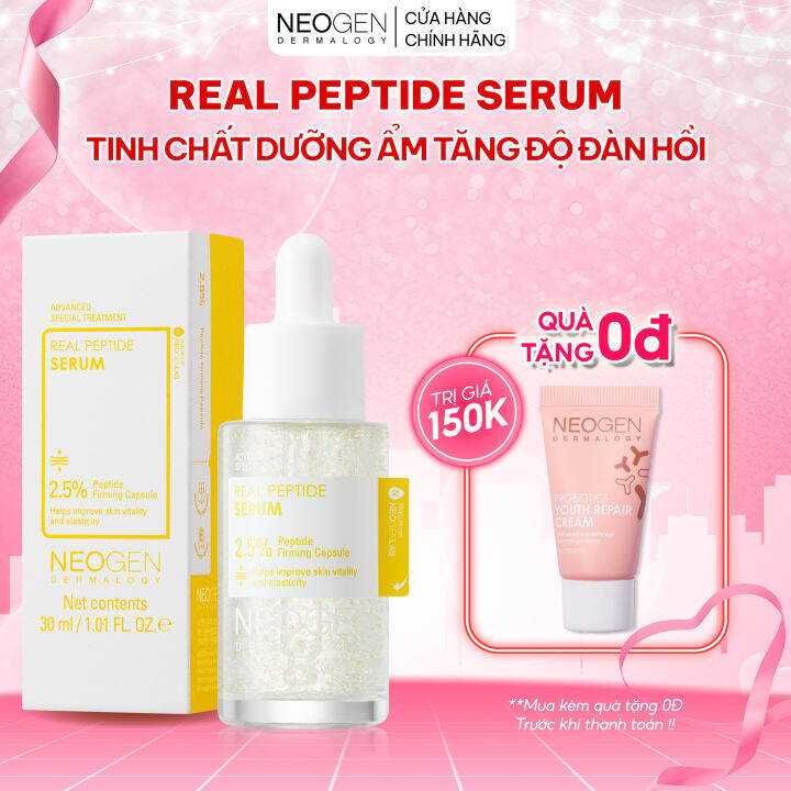 Tinh Chất Dưỡng Ẩm Tăng Cường Độ Đàn Hồi Neogen Dermalogy Real Peptide ...