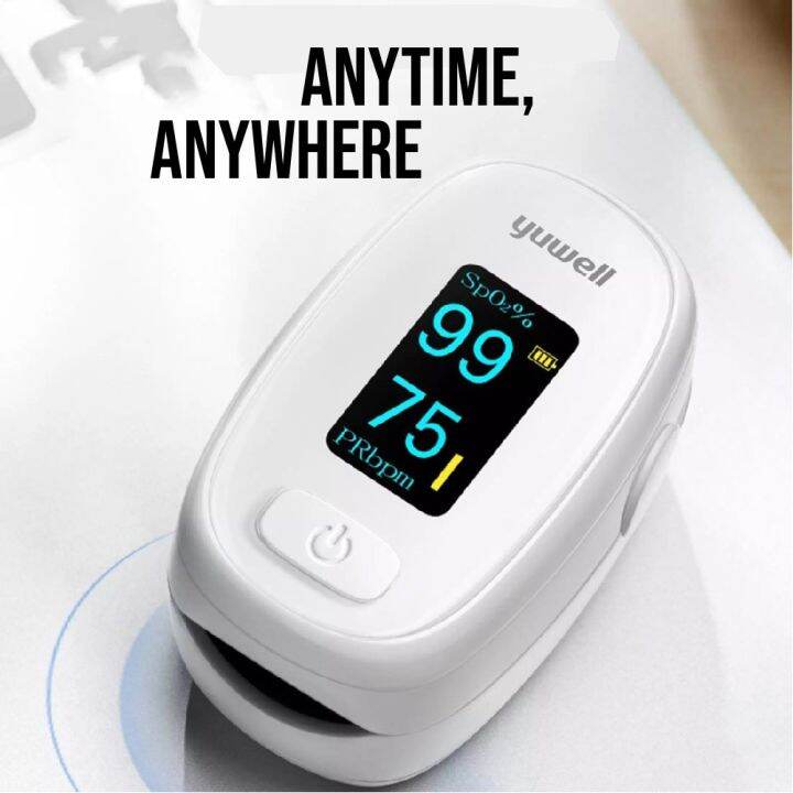 YUWELL OLED XY306 WITH MCU CHIP FINGER CLIP FINGER PULSE OXIMETER Ready Stock | Lazada